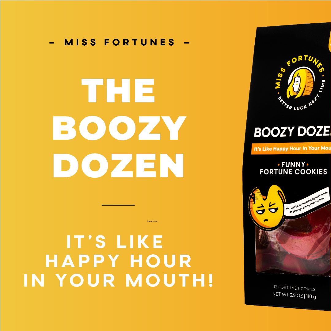 THE BOOZY DOZEN – missfortunesla